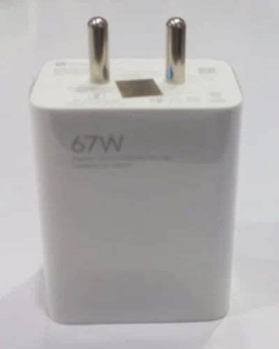 White Electric Watt Mobile Charger Adapter Abs At Piece In New Delhi