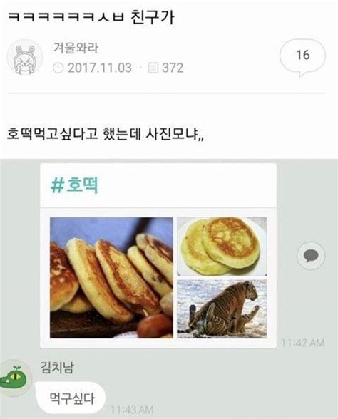 [잡담] 호떡 숭함주의 ㅋㅋㅋㅋㅋㅋ 인스티즈 Instiz 일상 카테고리