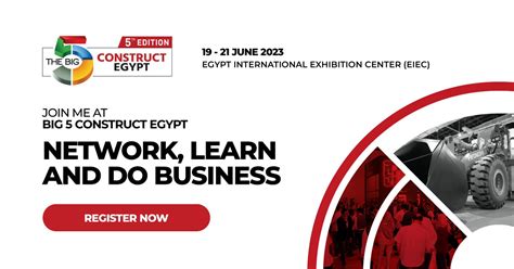 Ashraf Ibrahim On Linkedin I Have Registered To Attend Big 5 Construct
