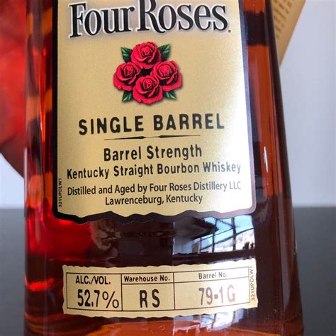 Four Roses Private Selection Single Barrel Bourbon Oesf 105 4 Proof