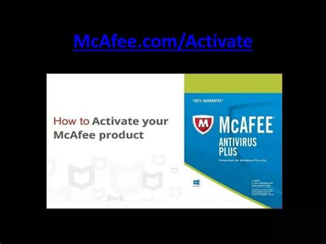 PPT McAfee Com Activate PowerPoint Presentation Free Download ID