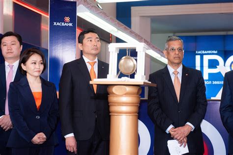 ХасБанкны хувьцааны анхдагч зах зээлийн арилжааны нээлтийн цан цохих ёслол боллоо
