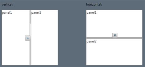 c1splitterextender componentone extender controls for asp web forms
