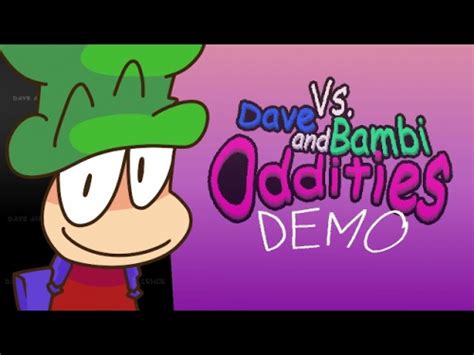 Create A Dave And Bambi Oddities Tier List TierMaker