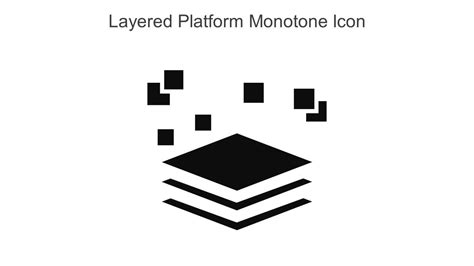Layered Platform Monotone Icon In Powerpoint Pptx Png And Editable Eps Format Ppt Example