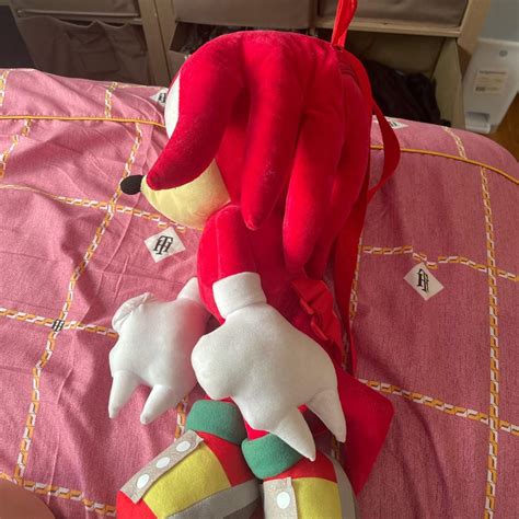 Y2k Knuckles Plush Backpack Depop