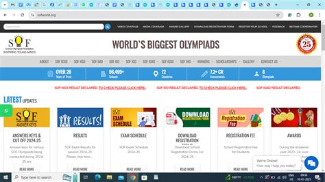 Sof Imo Result 2024 25 How To Check International Mathematics Olympiad
