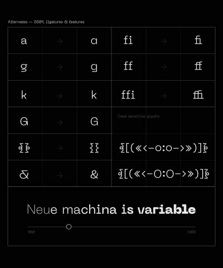 Neue Machina Font