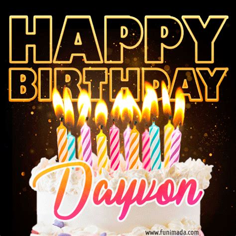 Happy Birthday Dayvon S For Him Download On