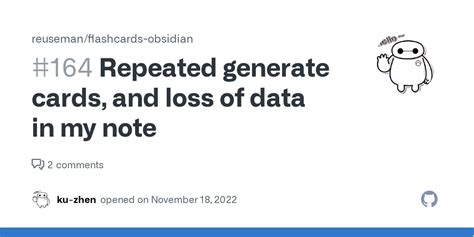 Repeated Generate Cards And Loss Of Data In My Note · Issue 164