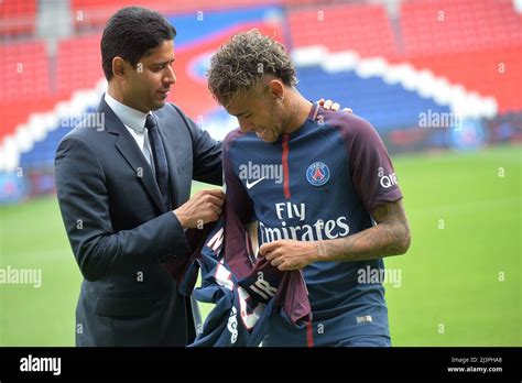 Neymar Signing As New Player From Fc Barcelona To Paris Saint Germain