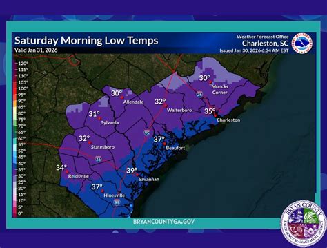 ️ Extreme Cold Bryan County Emergency Management Agency Facebook