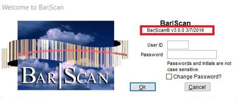 Checkbarscan Version Barscan Inc Checkbarscan Version Barscan Inc