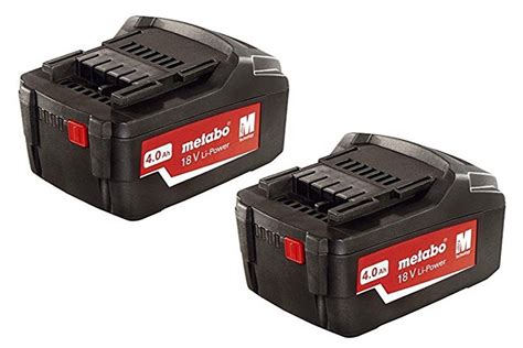 Аккумулятор Li-Power METABO 18В 4Ач х2 шт — купить в интернет-магазине ...