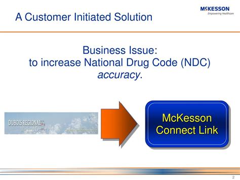 Ppt Mckesson Connect Link A One Mckesson Differentiator Powerpoint Presentation Id 4414870