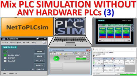 Plcsim Simulation Without Using Any Real Plcs Hardware Part3 Youtube