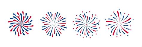 Patriotic Fireworks Vector Art Icons And Graphics For Free Download