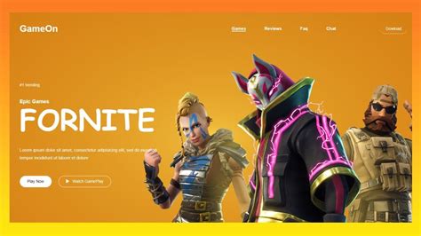 How To Build A Gaming Website Using Html Css And Javascript For Beginners Tutorial 2023 Youtube