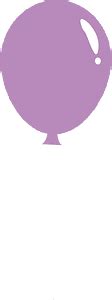 Violet Balloon Free Vector Clipart Images On