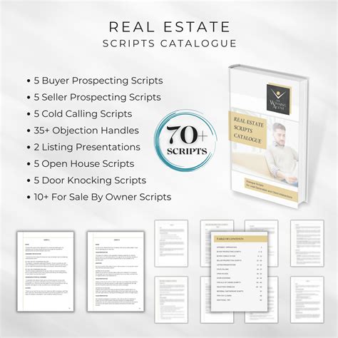 Real Estate Scripts Catalogue 70 Realtor Templates Pdf Etsy