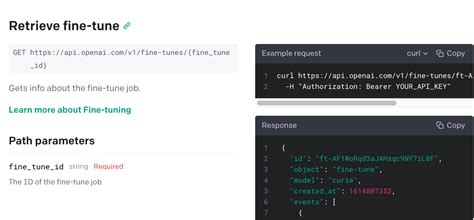 My Fine Tune Model Is Not Working Through Api Request But Working Fine