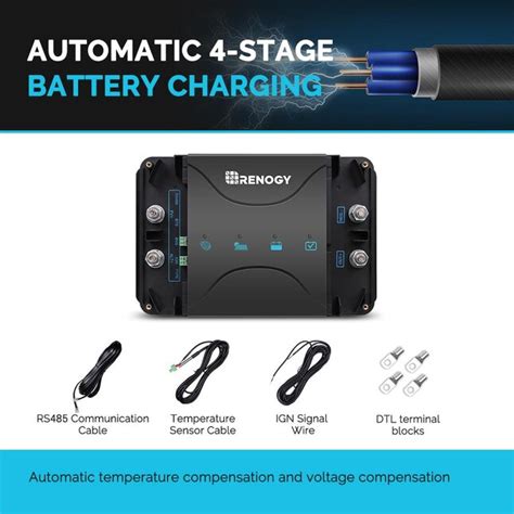 Renogy Battery Charger With Mppt 50 Amps Charge Controller In The