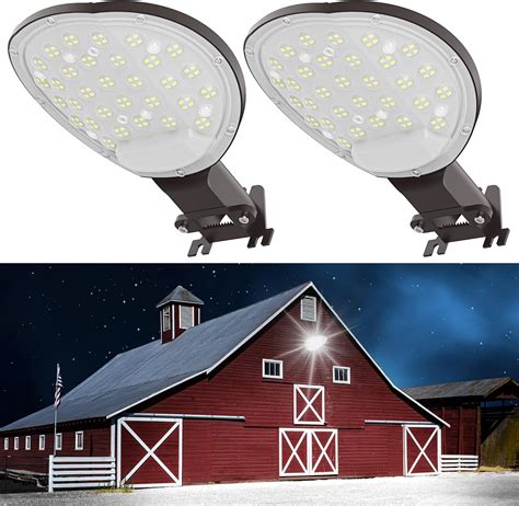 2 Pack Led Barn Light 150w Outdoor Dusk To Dawn Area Lights With