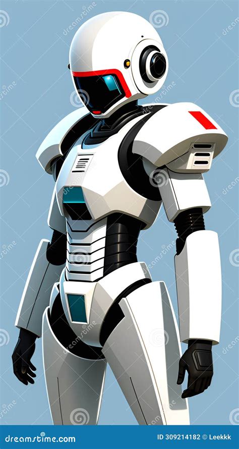 Future Medical Robot Design Of Epidemic Prevention And Anti Epidemic Isolation Suit Illustration