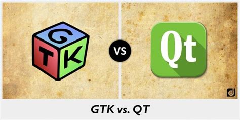 Чем отличается Qt от GTK Сеть без проблем