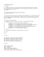 Final Assignment Py Usr Bin Env Python Coding Utf 8 Center Img Course Hero