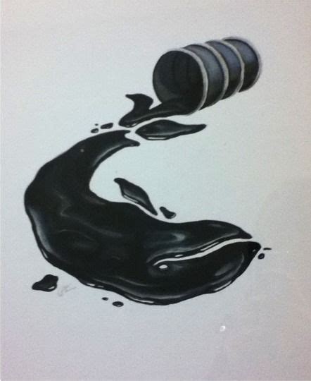 Oil Spill Drawing At Explore Collection Of Oil