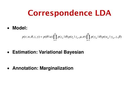 Ppt Modeling Annotated Data Sigir 2003 Powerpoint Presentation