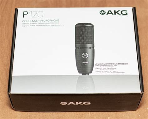 Обзор от покупателя на Микрофон студийный AKG P120 — интернет-магазин ...