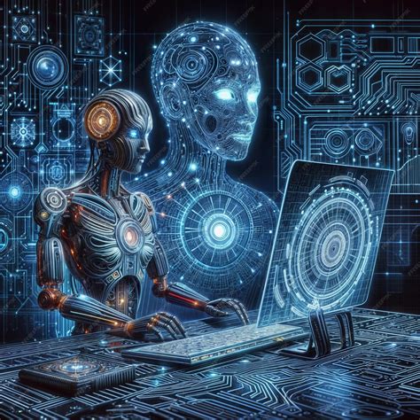 Artificial Intelligence Programming Image Premium Ai Generated Image