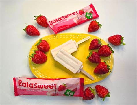 라라스윗 생요거트로 찐한 딸기요거트바 편의점 신상 초저당 아이스크림 네이버 블로그