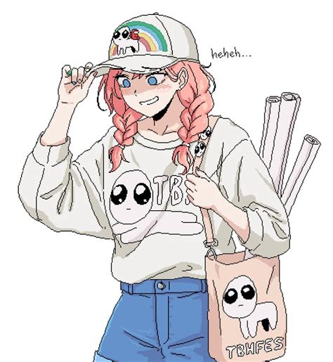 Red And Tbh Creature Original And 1 More Drawn By Paspaxiti Danbooru