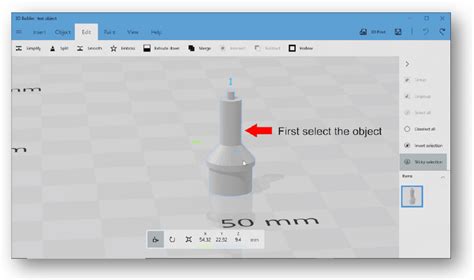Makers Guide Using 3d Builder To Resize Part Of An Object Imagination 3d