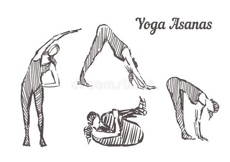 Sketch Yoga Poses At Mario Anderson Blog