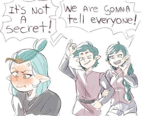 Amity Blight Emira Blight And Edric Blight The Owl House Drawn By