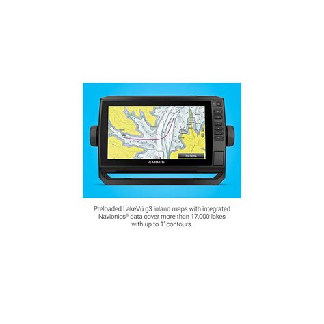 Garmin ECHOMAP UHD 93sv 9 Keyed Assist Touchscreen Chartplotter with U S LakeVü g3 and
