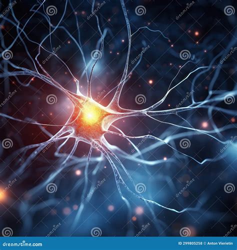 Neuron Type Of Cell That Transmits Signals Throughout Nervous System Image Shows Cell Body