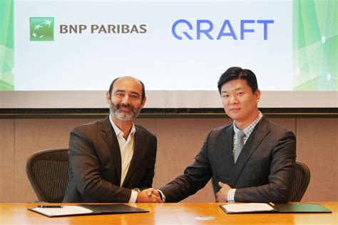 크래프트 테크놀로지스 Bnp 파리바와 Ai 솔루션 제공 Mou 데이터넷