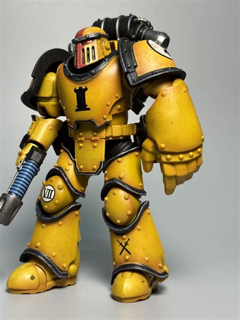 Warhammer 40k Space Marine Mk Iii Tactical Squad With Power Fist 1 18
