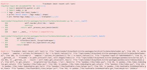 Inconsistent Data Loader Error Pytorch Forums