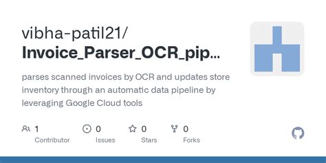 GitHub Vibha Patil21 Invoice Parser OCR Pipeline Parses Scanned