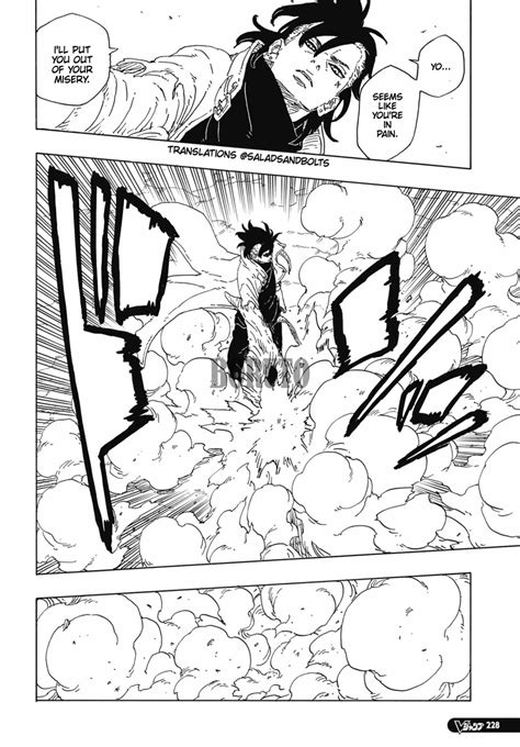 Pose Keren Boruto Dan Kawaki Di Boruto Tbv Chapter 12