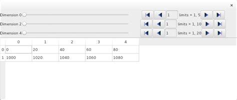arraytablewidget — silx 0 4 0 documentation