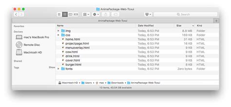How To Export Sketch To Html Prototypr Prototyping