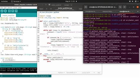 worked on a new project in ros robot operating system adhesh ks
