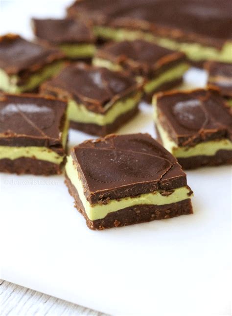 No Bake Andes Mint Bars Detoxinista